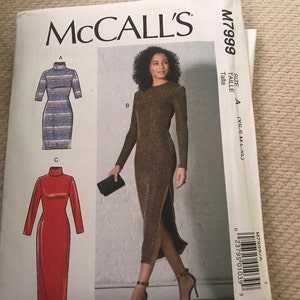 Misses' Dresses Mccall's Sewing Pattern M8142 - Etsy
