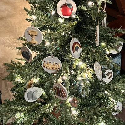 Jesse Tree Ornaments for Advent Gift Set With Book - Etsy