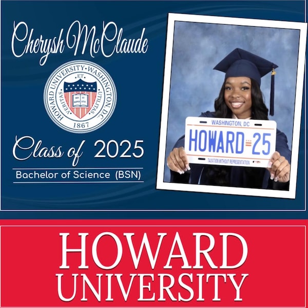 Personalized College Themed Luggage Tag, Graduation Gift, Custom Bag ...