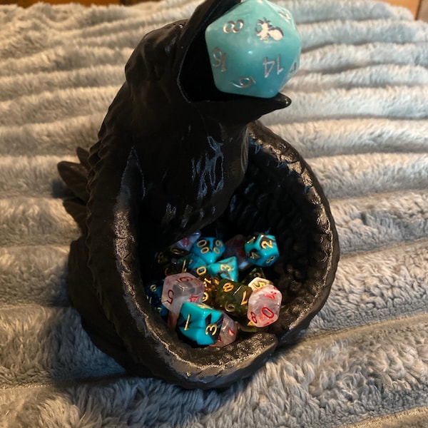 Dueling Dragons Dice Tower, Dungeons and Dragons Dice Roller, 3D ...