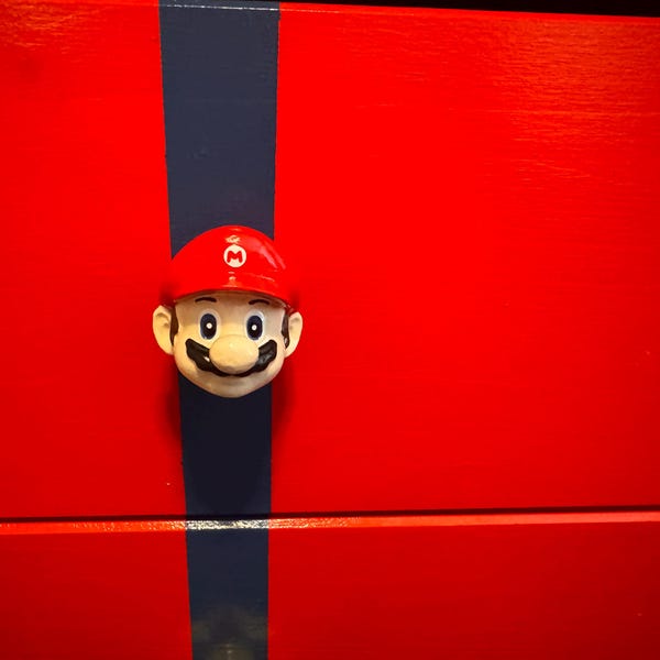 Pikachu Drawer Pull Pokemon Dresser Knob Nintendo Furniture Knobs ...