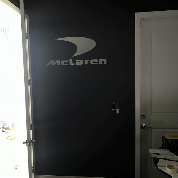 Porsche Logo Metal Wall Sign Set XL Size Made in Germany Garage ...