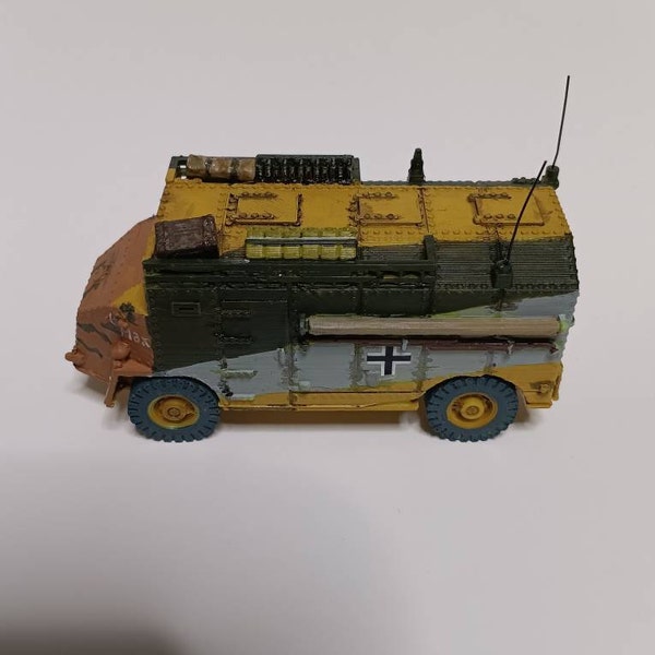 1/72 Scale Dutch Marmon-herrington CTLS-4TAC Light Tank, KNIL, United ...