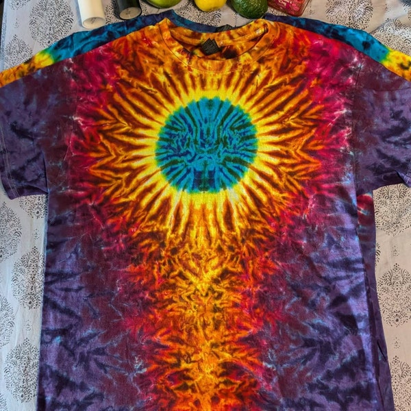 Kids Sun Tie Dye - Etsy