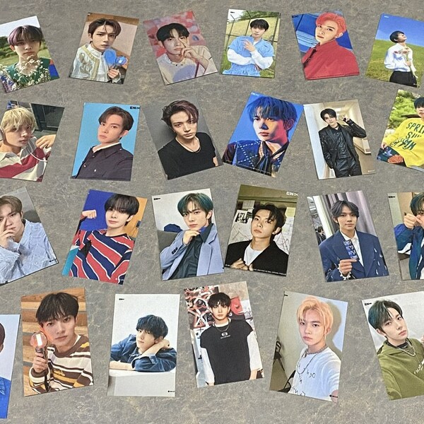 Enhypen Fanmade Kpop Bias Photocards - Etsy