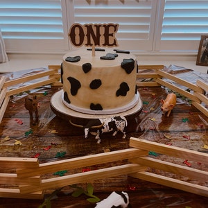 My First Rodeo, First Rodeo Cake Topper, Western First Birthday, Cowboy ...