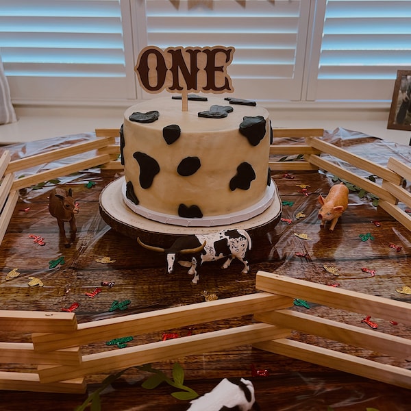 My First Rodeo, First Rodeo Cake Topper, Western First Birthday, Cowboy ...