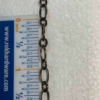 Little Corey Chain, Large Fancy Brass Chain, Station Chain, 22mm, 2FT ...