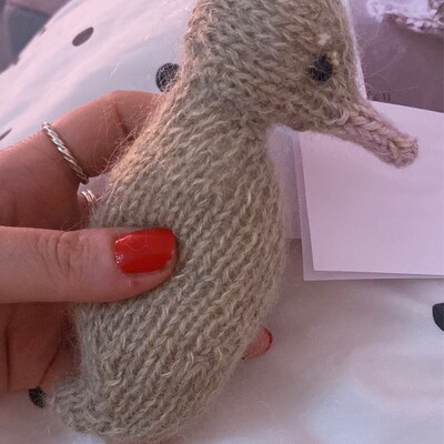 KNITTING PATTERN NEW Lucky Duckling (Instant Download) - Etsy