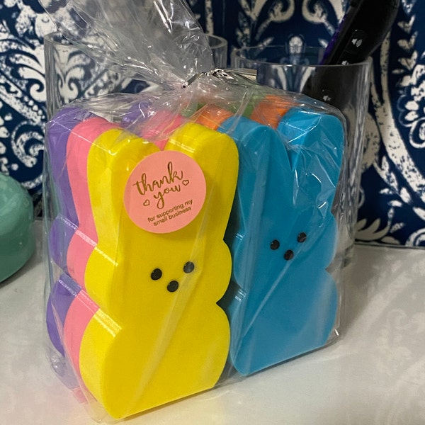 Set of Colorful Peeps - Etsy
