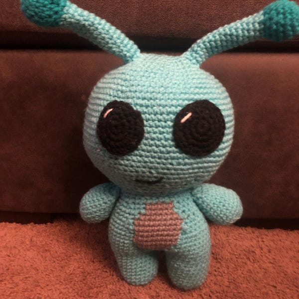 Alien Mini Crochet Pattern , Amigurumi Mini Space Fantasy Crochet PDF ...