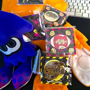 Splatoon TRANS Pride Pins Squid Octo - Etsy