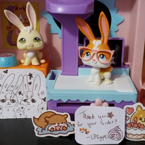 Authentic Lps Littlest Pet Shop Dog Figures - Etsy