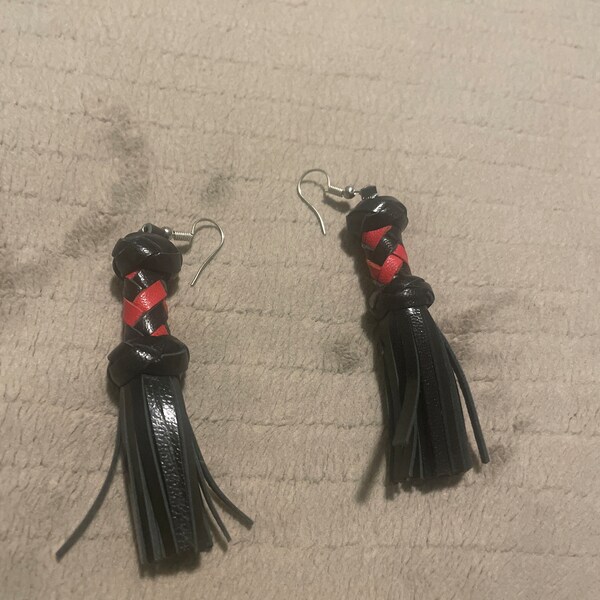 Mini Flogger Leather Keychain Key Chain - Etsy