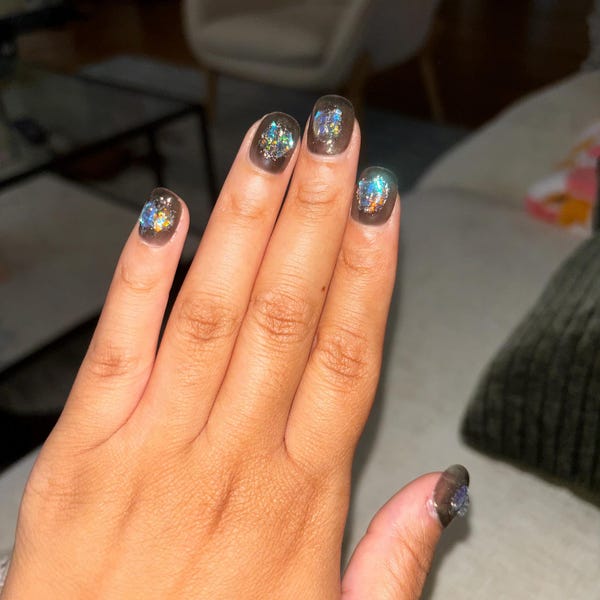 Pink Sugar Kitty Press on Nailkawaii Hand Painted Reusable Nailscute ...