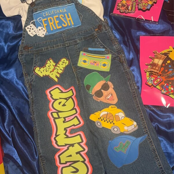 Prince Birthday Overalls| Fresh Prince Outfit| Prince Of - Etsy