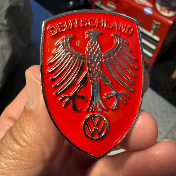 Vw Hood Crest Emblem - Etsy