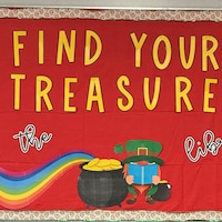 Lucky Charms Bulletin Board St Patricks Day Bulletin Board March ...