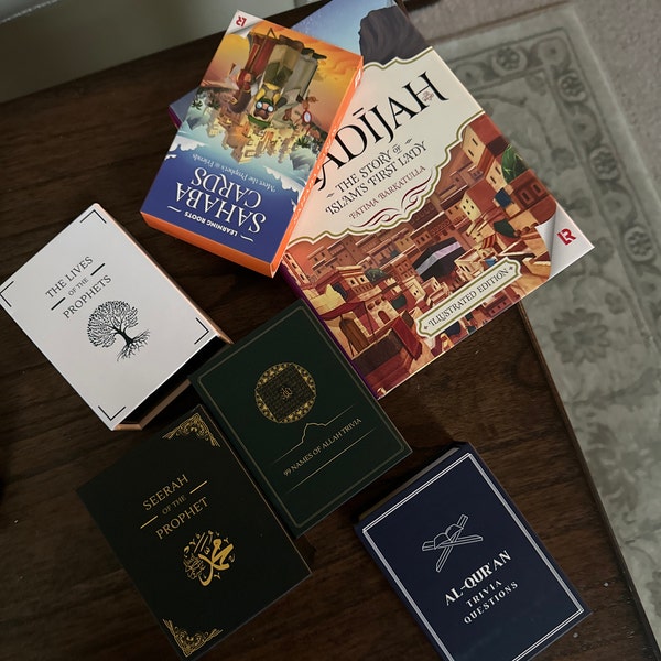 Islamic Trivia Cards – Fun Educational Game for Muslims - Islamic ...