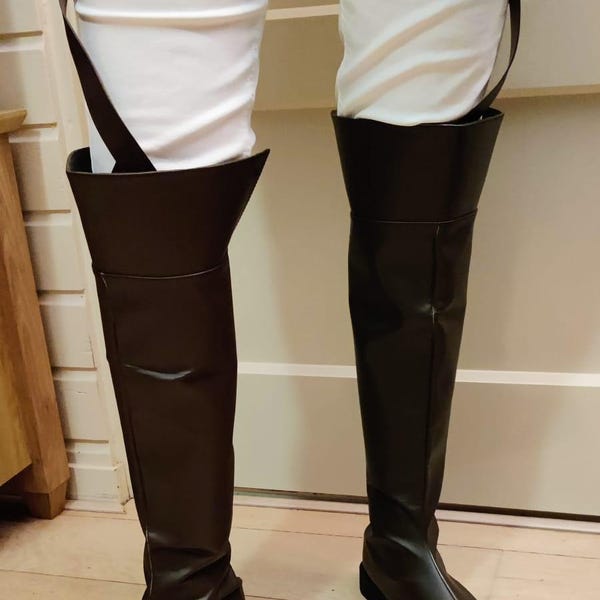 Made to Order Custom Made Hand Made Hotel Blitzo Cosplay Shoes Boots ...