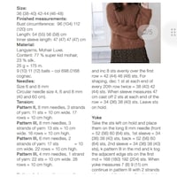 KNITTING PATTERN Viking Sweater Women/dk Yarn/vintage Knit Pattern ...