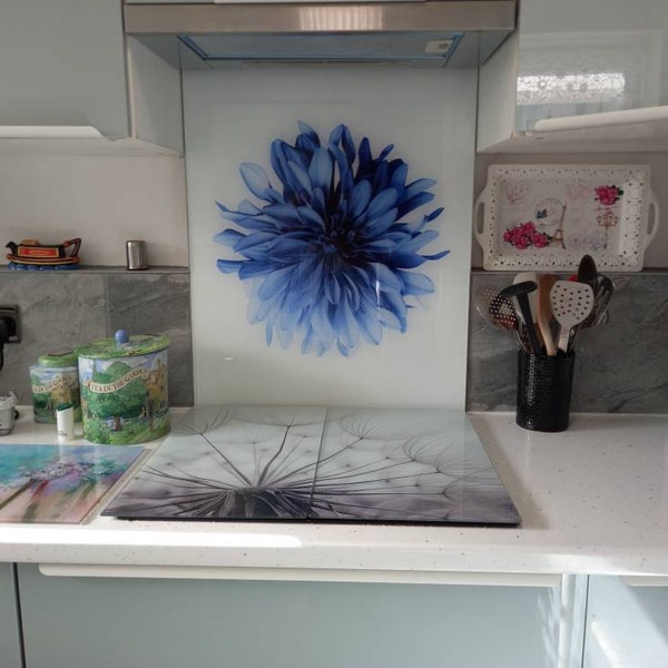 Kitchen Glass Splashback Toughened Cooker Panel - Etsy UK