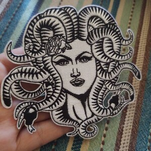 Medusa Patch - Etsy