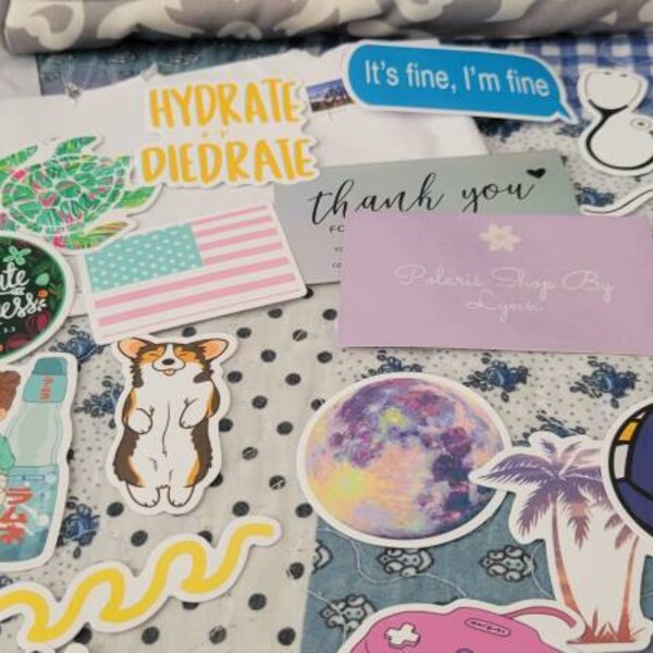 Inspirational Waterproof Quotes Sticker Pack-encouragement-glossy-study ...