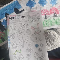 Turtle Cut & Paste Craft Printable, Spring Color and Build Art Kit ...