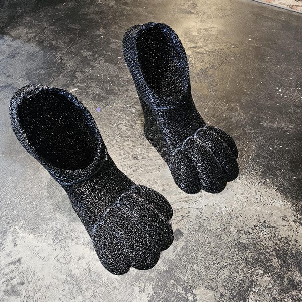 TPU 3D Printed Fursuit Feetpaws Base - Digitigrade & Plantigrade - Etsy