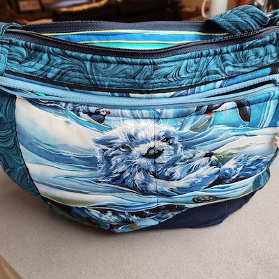 Stunning Butterflies Crossbody or Shoulder Adjustable Strap Fabric ...