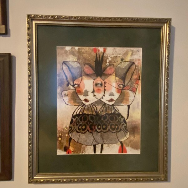 ORIGINAL OOAK Hand Built Collectable Ceramic Wall Art - Selma - Etsy