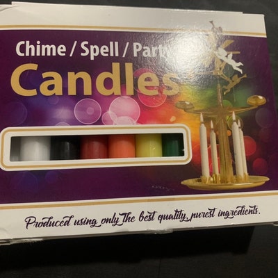 Party Chime Candles Set 10 Colors, 2 Pc Each 20 Candles Candle , - Etsy