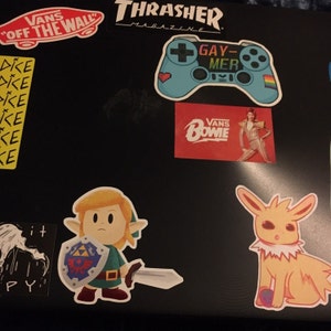 Legend of Zelda Link Vinyl Sticker - Etsy