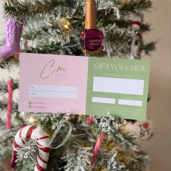 Luxury Gift Vouchers, Business Gift Vouchers, Custom Design, Gold Foil ...