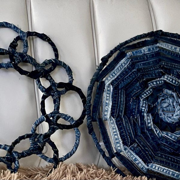 Blue Jean Denim Confetti: Rustic Party Decor, Wedding Crafts & Junk ...