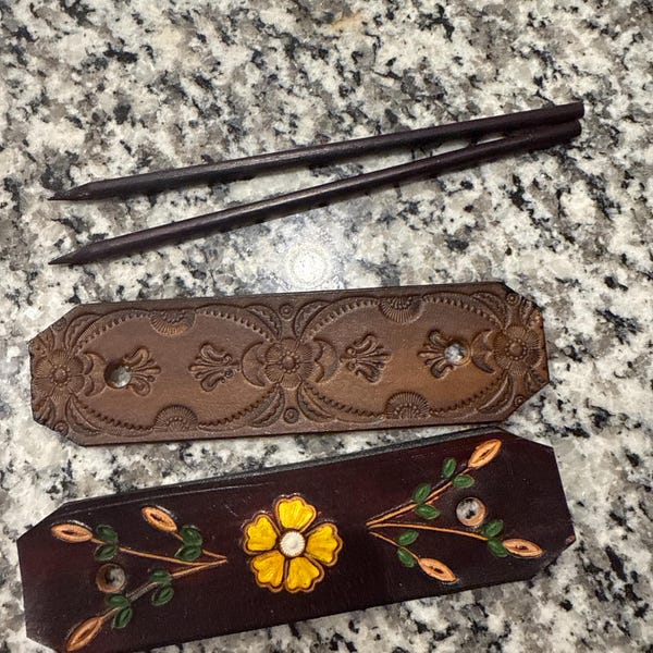 Leather Hair Wraps, Native American Style Hair Wraps - Etsy