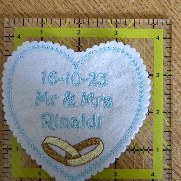 Digital Memory Heart Machine Embroidery Design 2 Sizes - Etsy