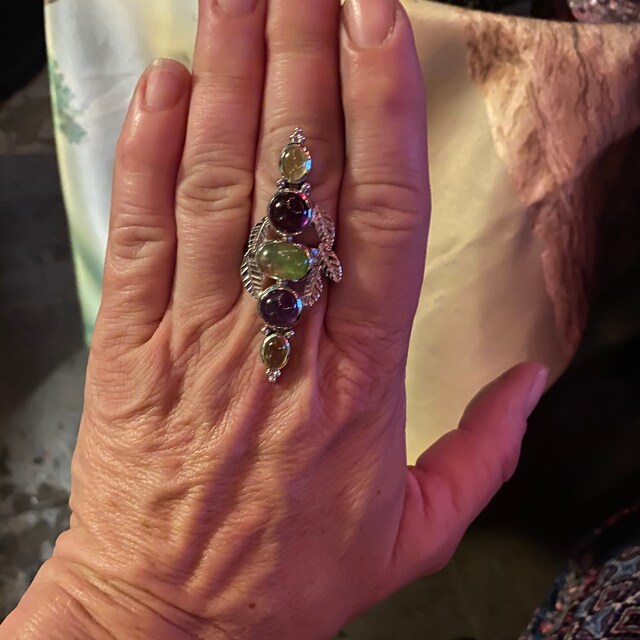 Handmade gemstone and sterling silver jewelry by ZebaJewelry