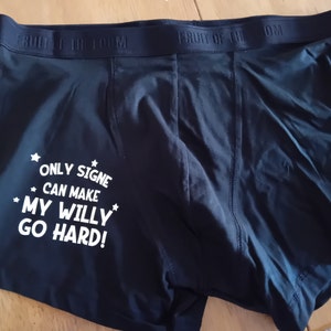 Anniversary Boxers, Boyfriend Birthday Gift, Husband Birthday Gift ...