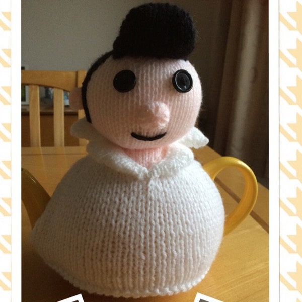 Elvis Presley Tea Cosy Knitting Pattern to Knit Your Own Elvis Cosy - Etsy