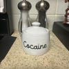 Cocaine Sugar Bowl | Gag Gift | Housewarming Present | Gift for Her ...