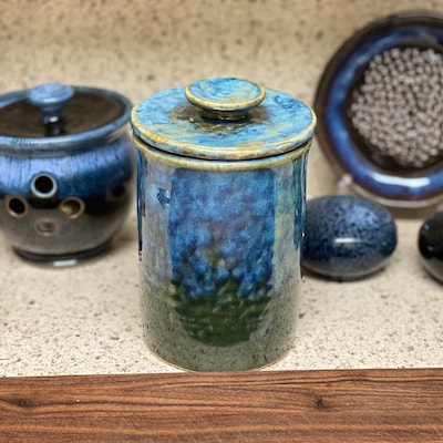 Grease Pot / Ceramic Grease Holder / Bacon Grease Holder / Handmade ...