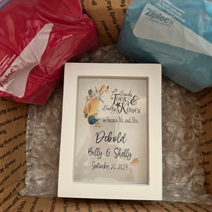 Sympathy Shadow Box With Photo, Memorial, in Loving Memory, Sympathy ...