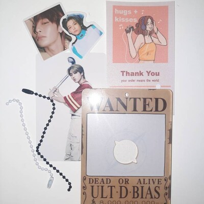 Stray Kids Rockstar LALALA X One Piece Inspired Kpop Idol Photocard ...