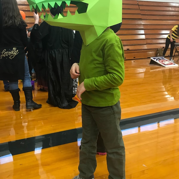 DIY Alligator Mask, Crocodile Mask Template, Paper Craft, Printable ...