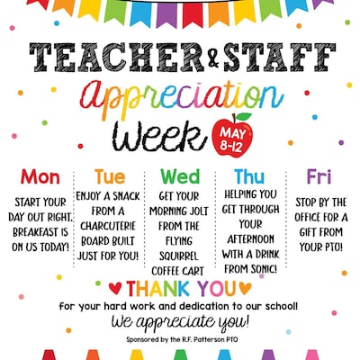 Teacher Appreciation Week Printable Teacher Appreciation Gift - Etsy