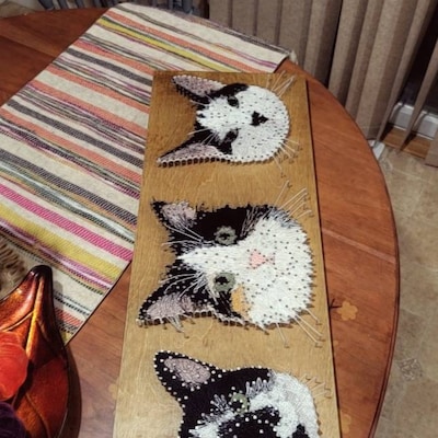 White Shark String Art Wall Hanging Shark Decor Handmade - Etsy