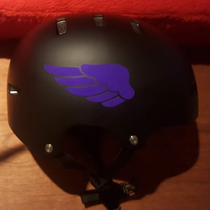 Wings Reflective Decal Set, Guardian Angel Wing Motorcycle Helmet ...