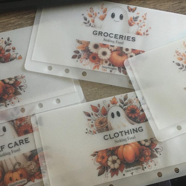 In My Money Saving Era A6 Matte Vellum Dashboard - Etsy